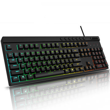 China 104 keys wired mechanical switch gaming keyboard with multimedia ...