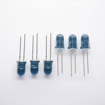 China 730nm Infrared LED Emitter 5mm LED Blue Lens on Global Sources