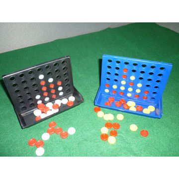 China Classic foldable connect 4-in-1 row bingo game on Global Sources