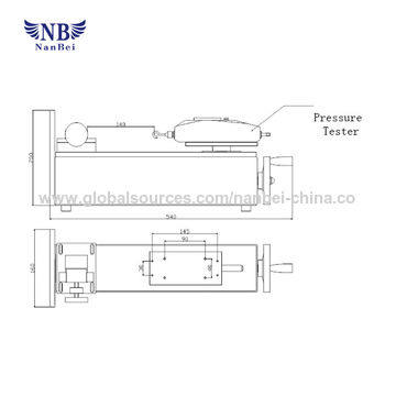 China Vertical Horizontal Dual Push Pull Test Stand, Manual Test Stand ...