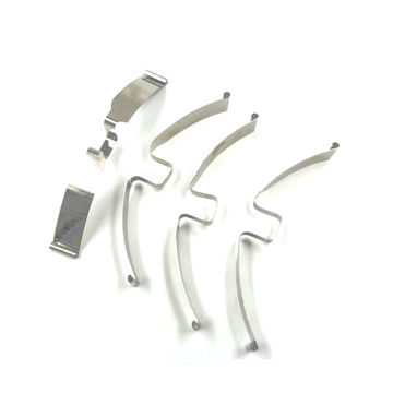 China Flat Metal Spring Clip, Customized Sheet Metal Fabrication Spring ...