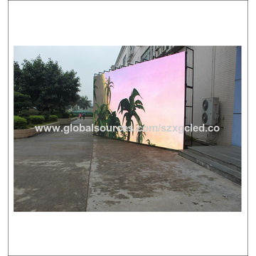 China P10 RGB SMD waterproof outdoor TV flexible LED customized screen ...