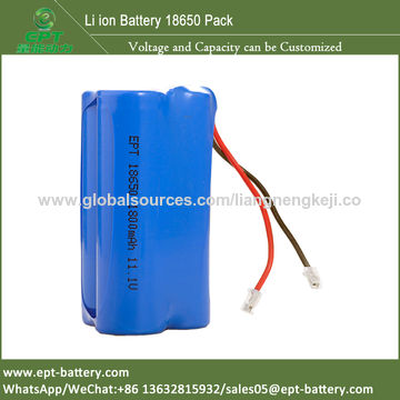 China 18650 Lithium-ion Battery Pack, Long Cycle Life, Can Take OEM ...