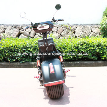 China 1500w 2000w two removable portable battery citycoco fat tire ...