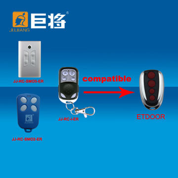 China Battery CR2016 ETDOOR Garage Door Compatible Remote Control on ...
