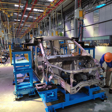 China Customized Sedan/SUV/Bus/Truck KD Assembly Equipment Welding Line ...