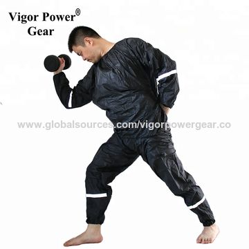 China PVC sauna suit for losing weight gym slimming wear sweat sauna ...