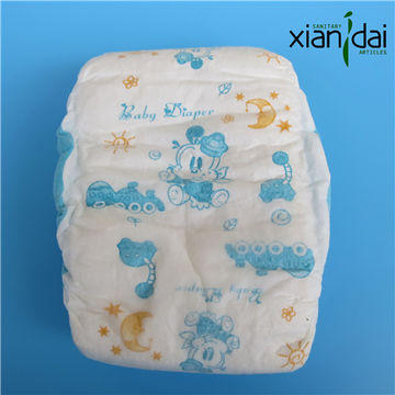Buy Wholesale China Disposable Babies' Diaper With Soft Nonwoven And ...