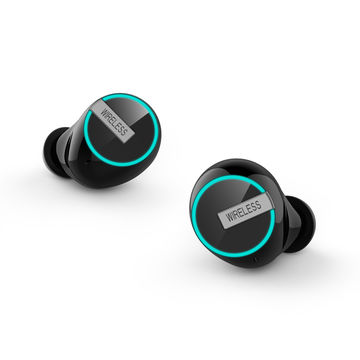 China Realtek 8763BFR V5.0 TW earbuds with 360°rotation charging case ...