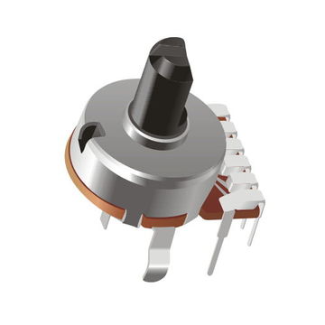 China 12mm Rotary potentiometer with 3Kgf.com min Rotation stopper ...