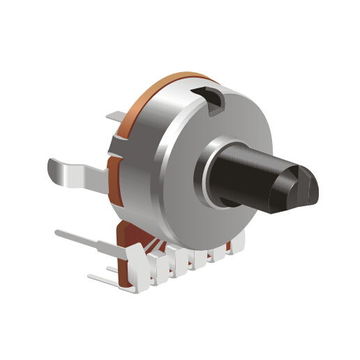 China 12mm Rotary potentiometer with 3Kgf.com min Rotation stopper ...