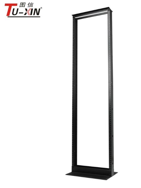 China Open frame server rack 2 post telco rack 37u rack on Global Sources