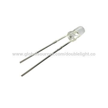 China 3mm Dip Round Cylindrical LED With Inner Type 850nm Infrared LED ...