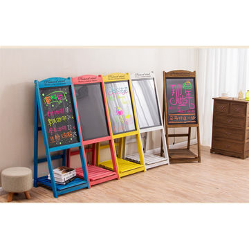 China Neon Light solid wood frame fluorescent LED writing board led ...