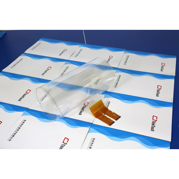 China 47 inches transparent clear capacitive touch screen film on ...