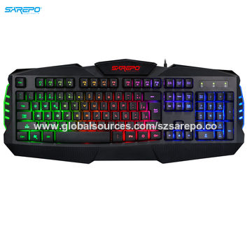China Ergonomic Design Rainbow/3 Colours/7 Colours LED Backlight ...