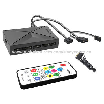 China Alseye fan controller and LED strip controller for LED RGB fan on ...