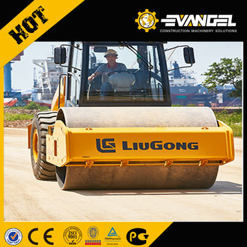 China Road Roller, Liugong single drum roller 14T compactor on Global ...