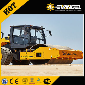 China Road Roller, Liugong single drum roller 14T compactor on Global ...