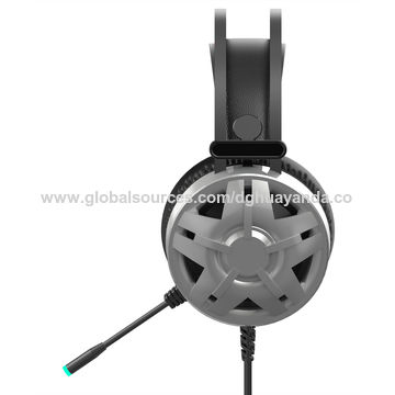 China 50mmGaming Headsets with back band game headsets with LED light ...