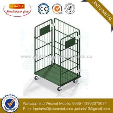 China Customized Supplier Cargo Storage Roll Nestable Roll Container on ...