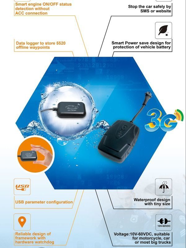 China Sos Mini GPS Receiver with A-gps function, trace optimization ...