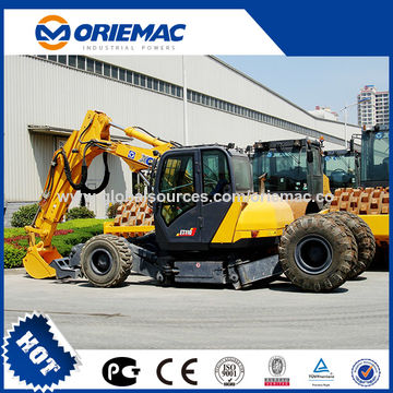 China Excavator, 15-ton for XCG, Wheel Excavator, XE150W for Sale on ...