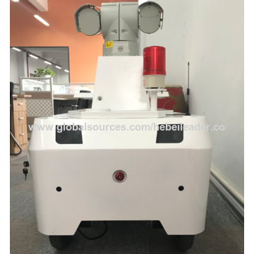 China Security Guard Robot Used in Community with Safety Protection on ...