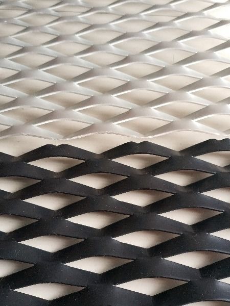 China Various Colors and Hole Type Aluminum Expanded Metal Mesh Sheet ...