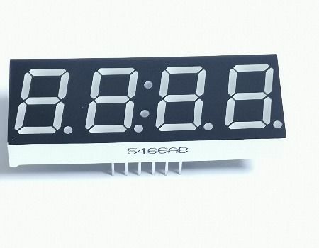 Blue 0.56-inch Four digit 7-Segments LED Display, led display Outdoor ...