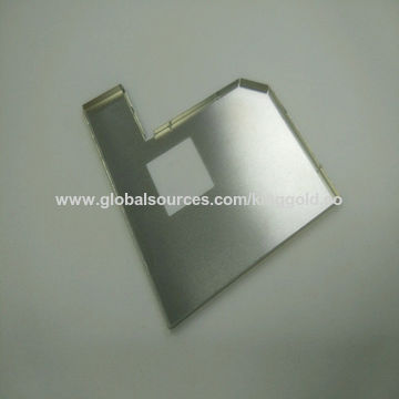 China Rohs precise progressive stamping metal rf shield case with 0.127 ...