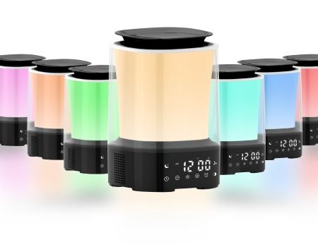 China Sunrise alarm clock with mood light and USB humidifiers on Global ...