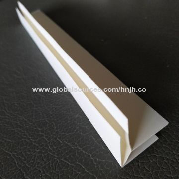 China Customer size PVC jointer PVC extrusion plastic profile external ...