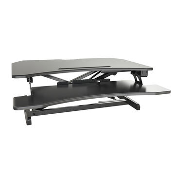 China Electrical height adjustable sit standing office laptop monitor ...