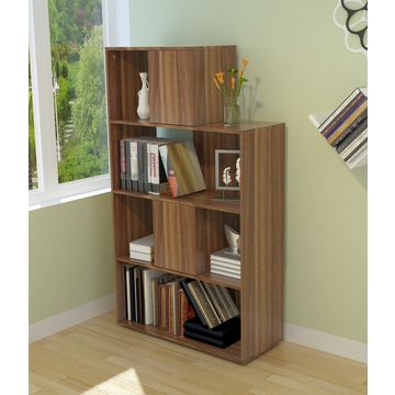 China MDF bookcase with modern design and storage cabinet on Global Sources