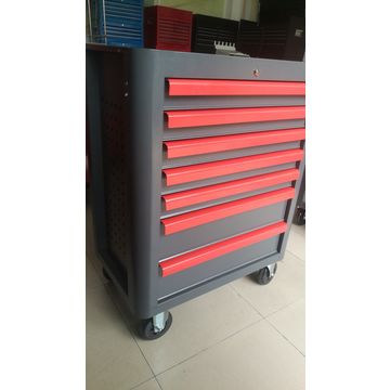 China 26"; 7 drawer metal tool box with side hanger A6014B, OEM ...