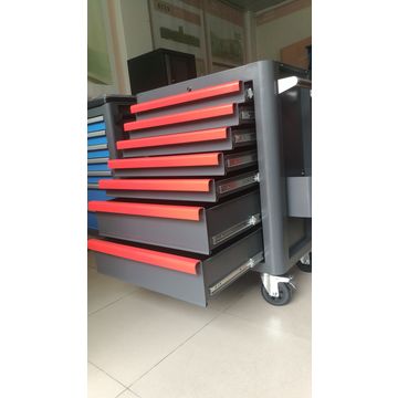 China 26"; 7 drawer metal tool box with side hanger A6014B, OEM ...