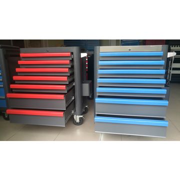 China 26"; 7 drawer metal tool box with side hanger A6014B, OEM ...