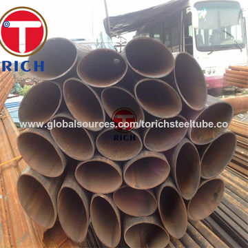 China Elliptical Steel Pipe with Seamless Carbon Steel E235 for Auto ...