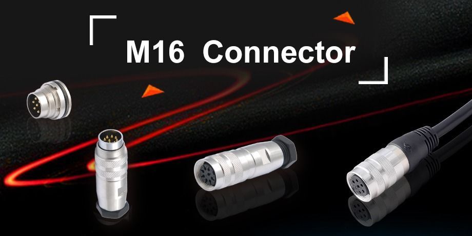 China M16 4pin Male Metal Field Installable Connector with Automatic ...