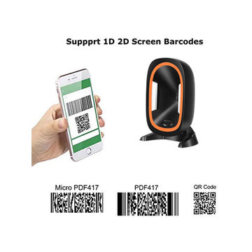 China 2D Handsfree Desktop Imager USB Barcode Scanner, reader, best for ...
