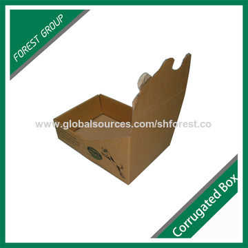 China Paper display box, customized size and color, made of brown kraft ...