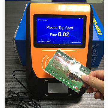 China Android pos terminal bus pos system nfc rfid card reader bus ...