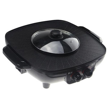 China Electric frying pan/ pizza pan/hotpot pan 1300W 1.8L on Global ...