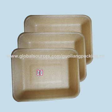 China Green Expanded Corn Starch Biodegradable Food Packaging Container ...