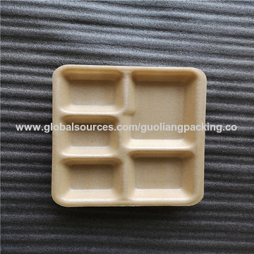 China Green Expanded Corn Starch Biodegradable Food Packaging Container ...