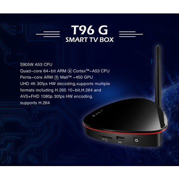 China S905W Android 7.1 4G LTE Android TV Box, Sim card Tv Box, OTT box ...