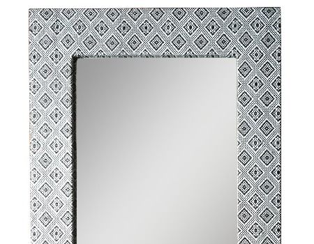 China Fabric framed mirror on table on Global Sources,mirrors decor ...