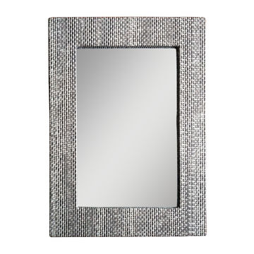China Fabric framed mirror on table on Global Sources,mirrors decor ...