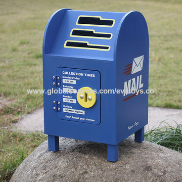 China 2017 new products pretend play miniature wooden mailbox toy for ...